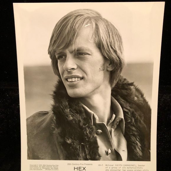 Art | 1973 Hex 8x1 Press Movie Black White Photo Candid Scott Glenn Keith Carradine | Poshmark